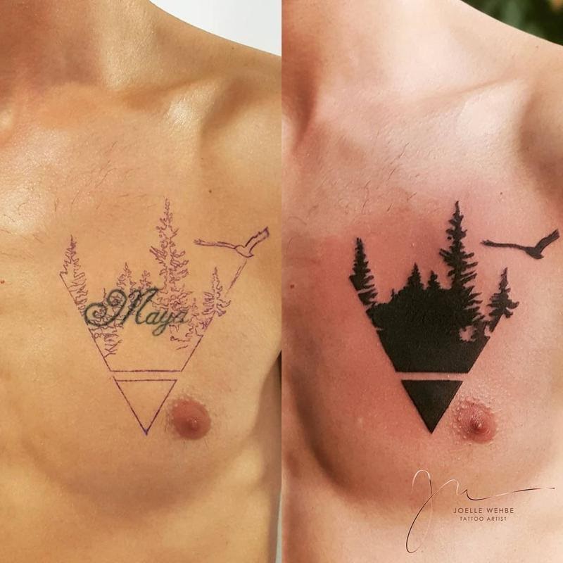 77 Name Cover Up Tattoos- Erasing the Past, Embracing the Future ...