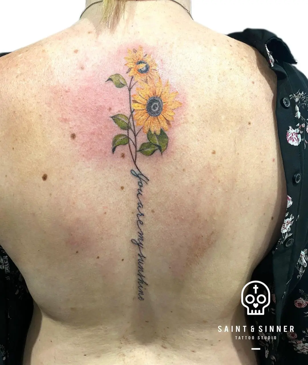 29 Wholesome Sunflower Tattoo Designs And Styles You Need To Save ...
