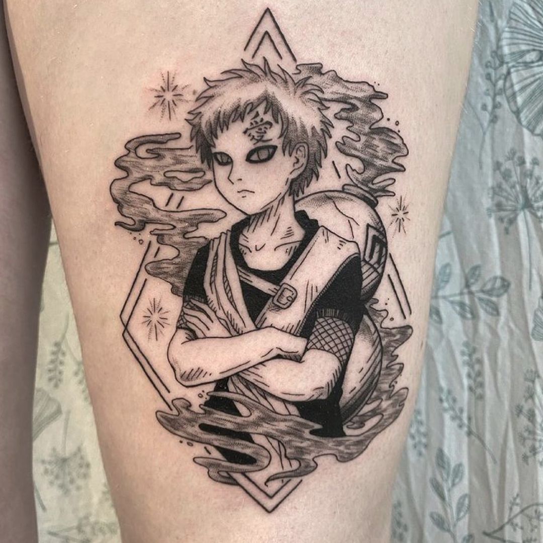 Discover The True Meanings Behind Gaara Tattoo Art - Psycho Tats