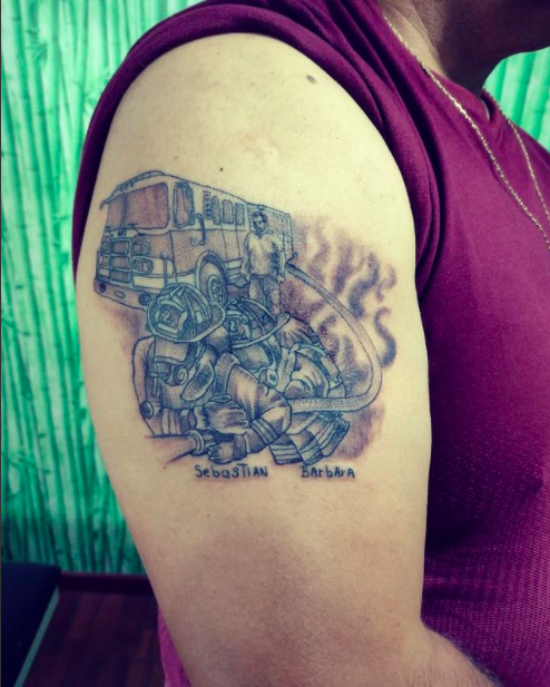 Stunning 23 Burning Hot Firefighter Tattoos You Need To See! - Psycho Tats