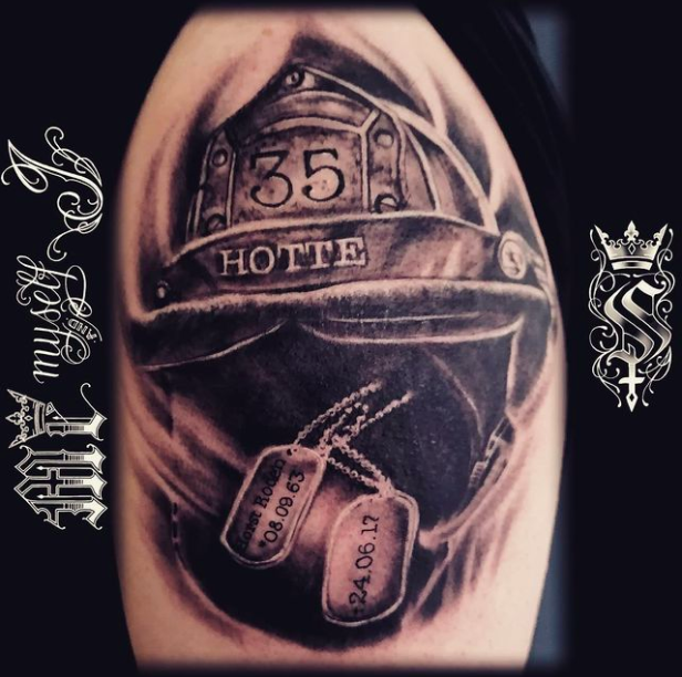 Stunning 23 Burning Hot Firefighter Tattoos You Need To See! - Psycho Tats