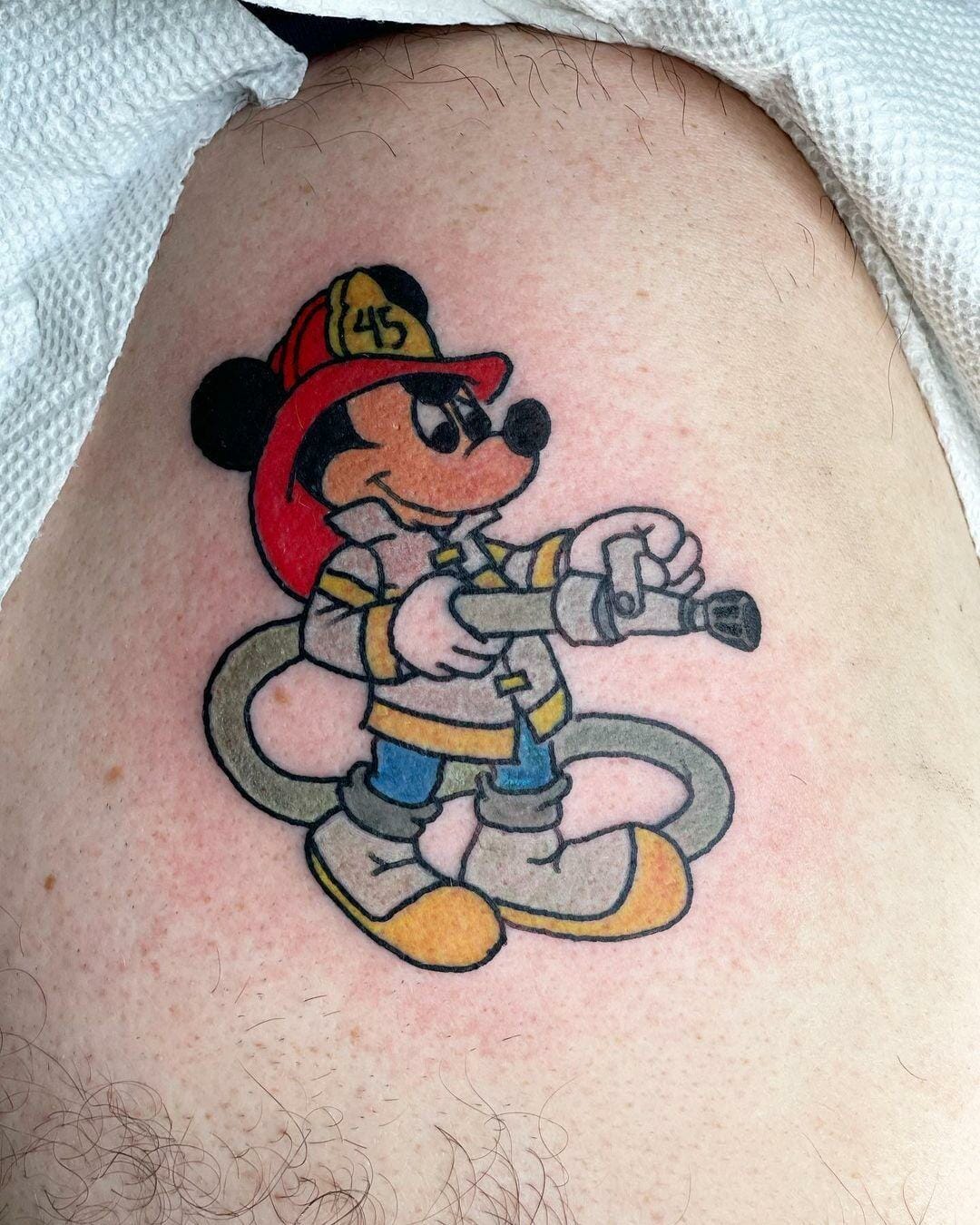 Stunning 23 Burning Hot Firefighter Tattoos You Need To See! - Psycho Tats