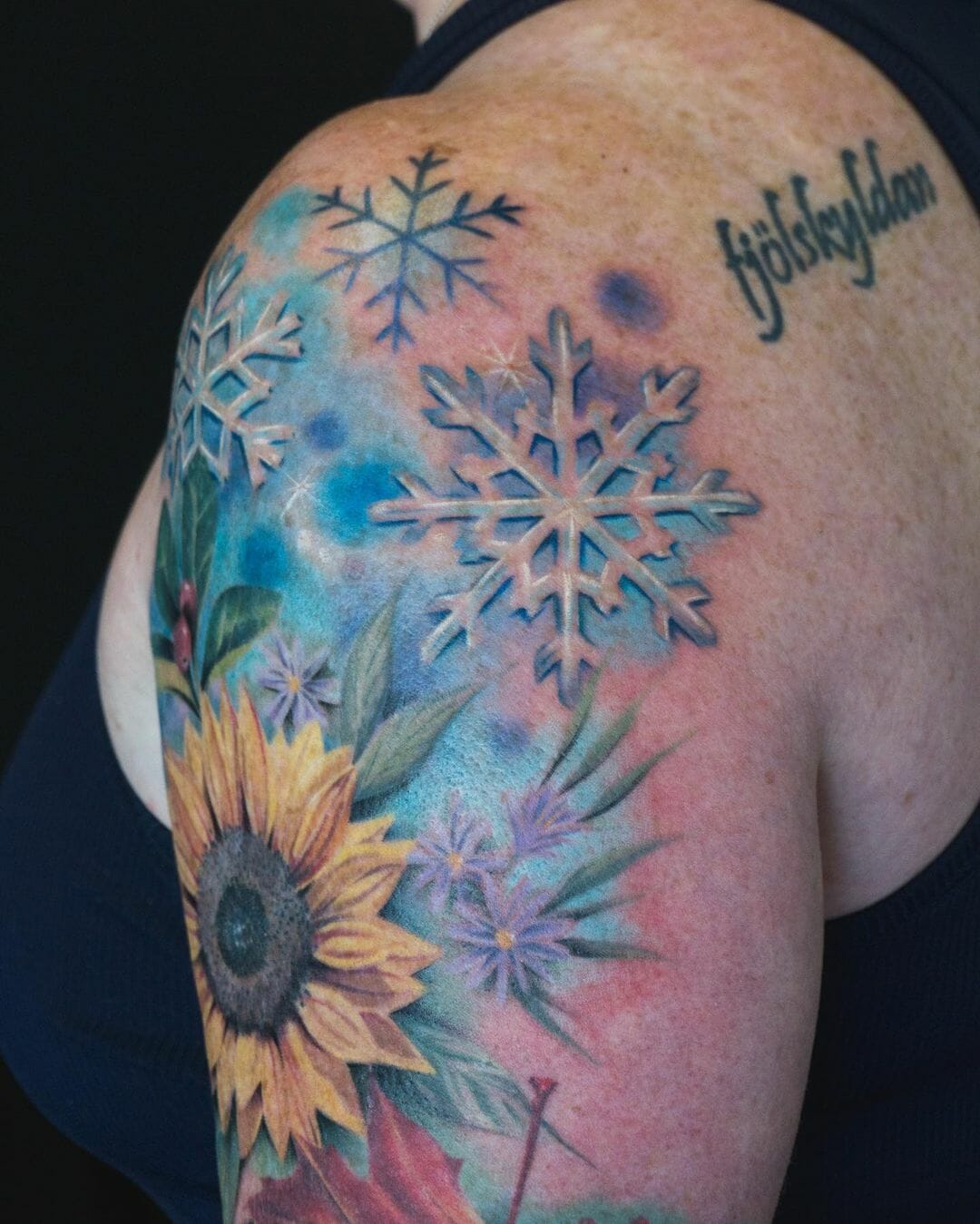 50+ Unique Snowflake Tattoo Concepts for Delicate Beauty - Psycho Tats