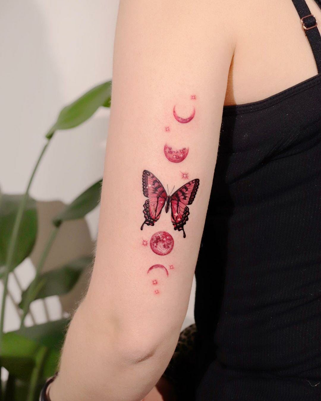 27 Simple Butterfly Tattoos With Great Meaning - Psycho Tats