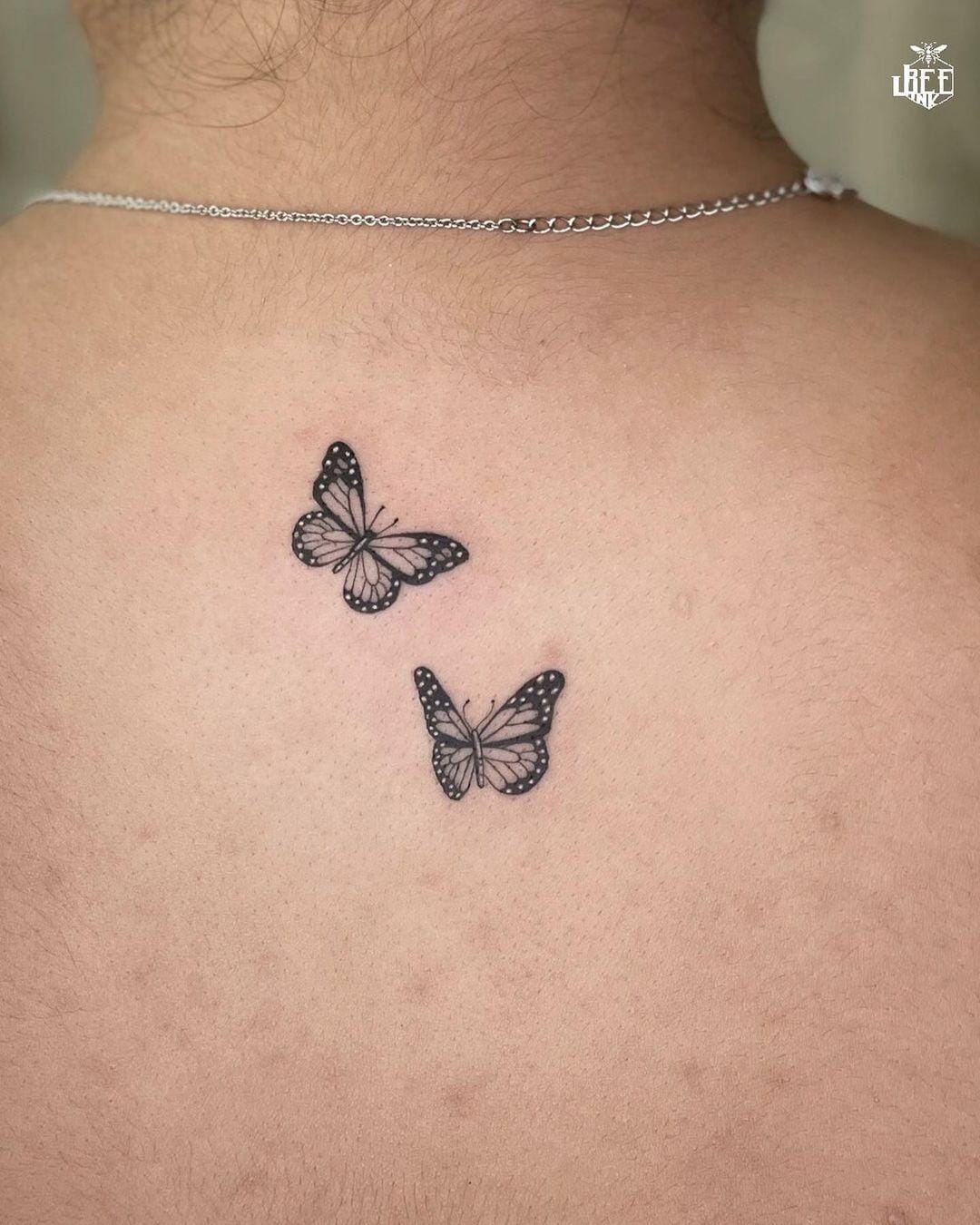 27 Simple Butterfly Tattoos With Great Meaning - Psycho Tats