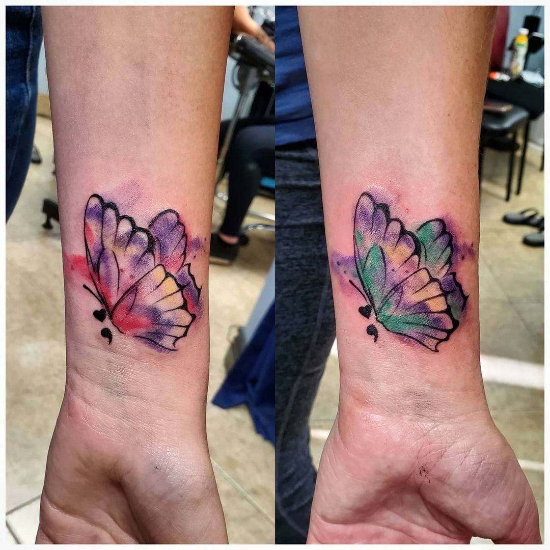 27 Simple Butterfly Tattoos With Great Meaning - Psycho Tats