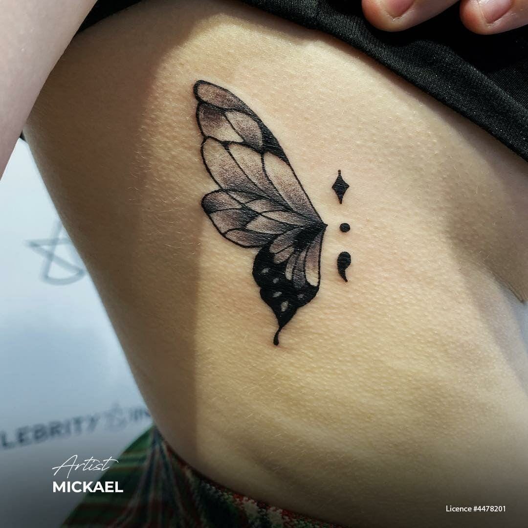 27 Simple Butterfly Tattoos With Great Meaning - Psycho Tats