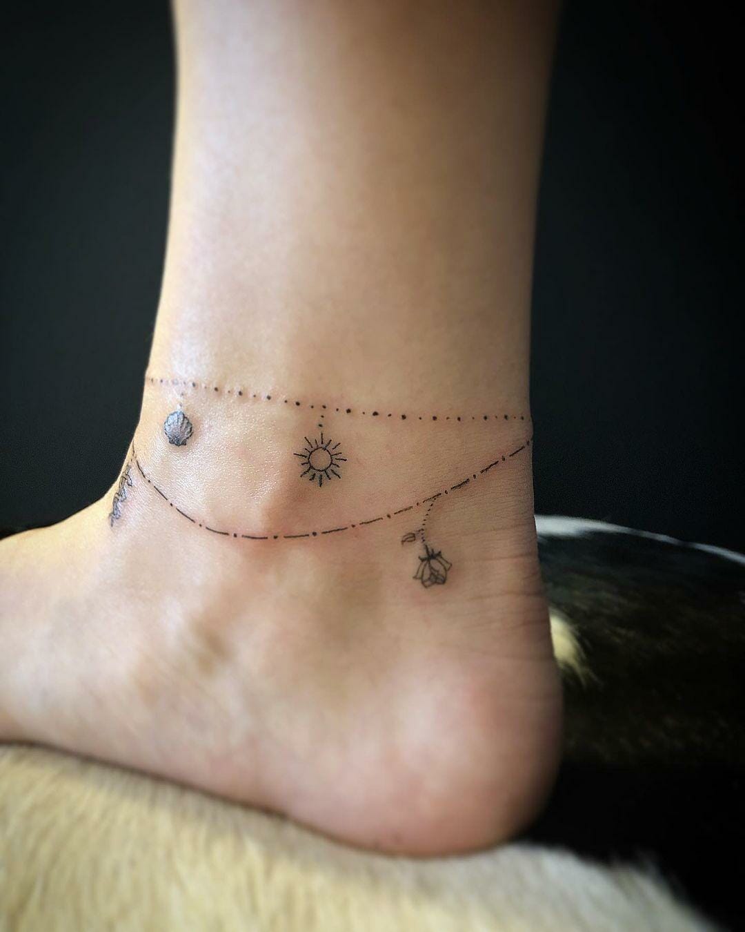 53 Flirty and Fun Ankle Tattoo Designs to Show Off Your Personality ...