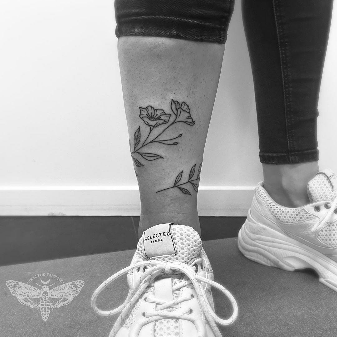 53 Flirty and Fun Ankle Tattoo Designs to Show Off Your Personality ...