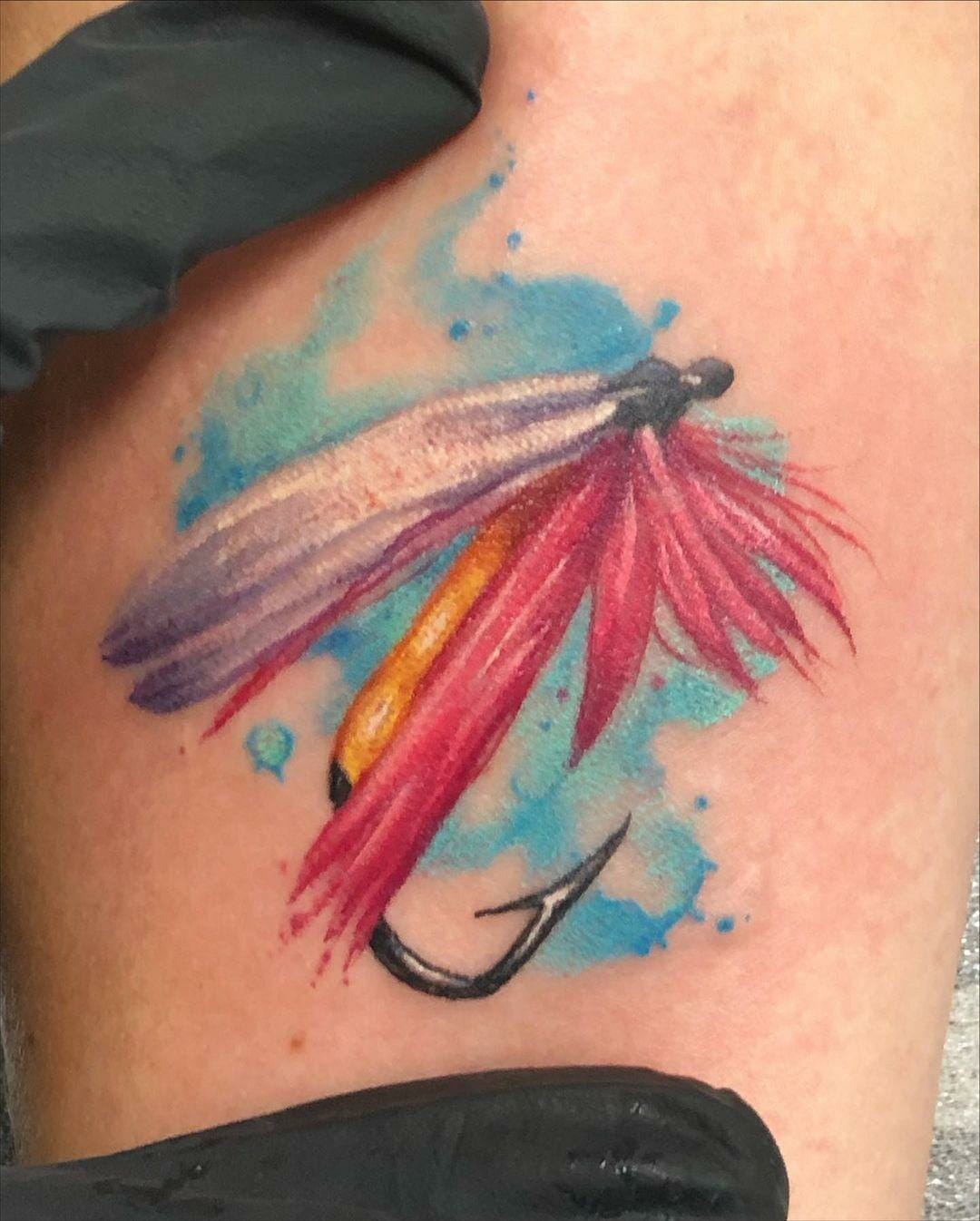 27 Outstanding Fishing Tattoos Ideas For You - Psycho Tats