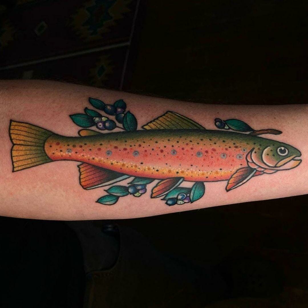 27 Outstanding Fishing Tattoos Ideas For You - Psycho Tats