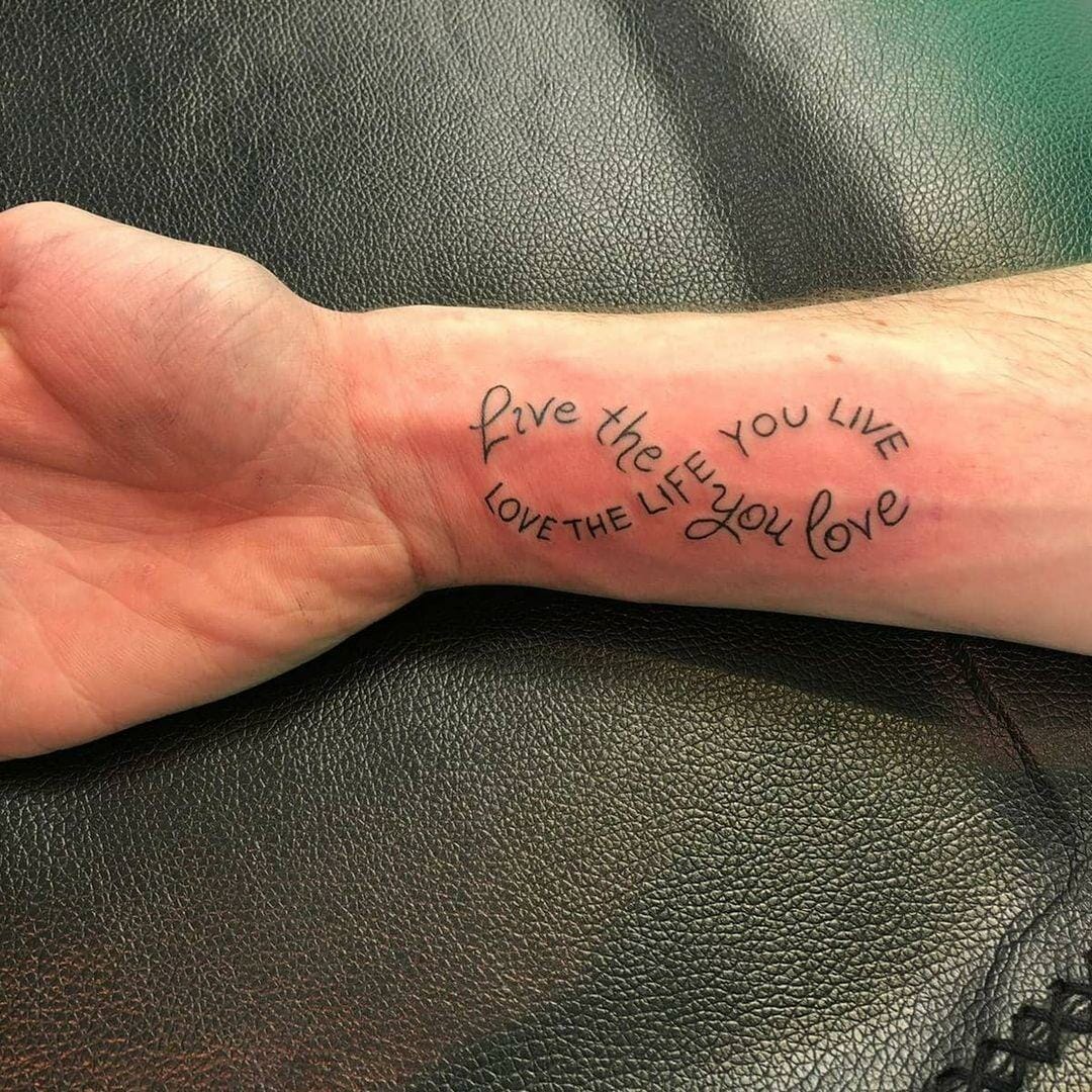 35 Unique And Creative Infinity Tattoo Ideas You Can’T Ignore - Psycho Tats