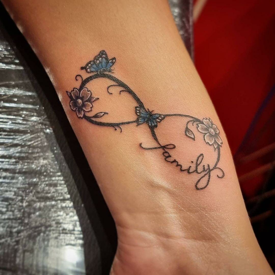 35 Unique And Creative Infinity Tattoo Ideas You Can’T Ignore - Psycho Tats