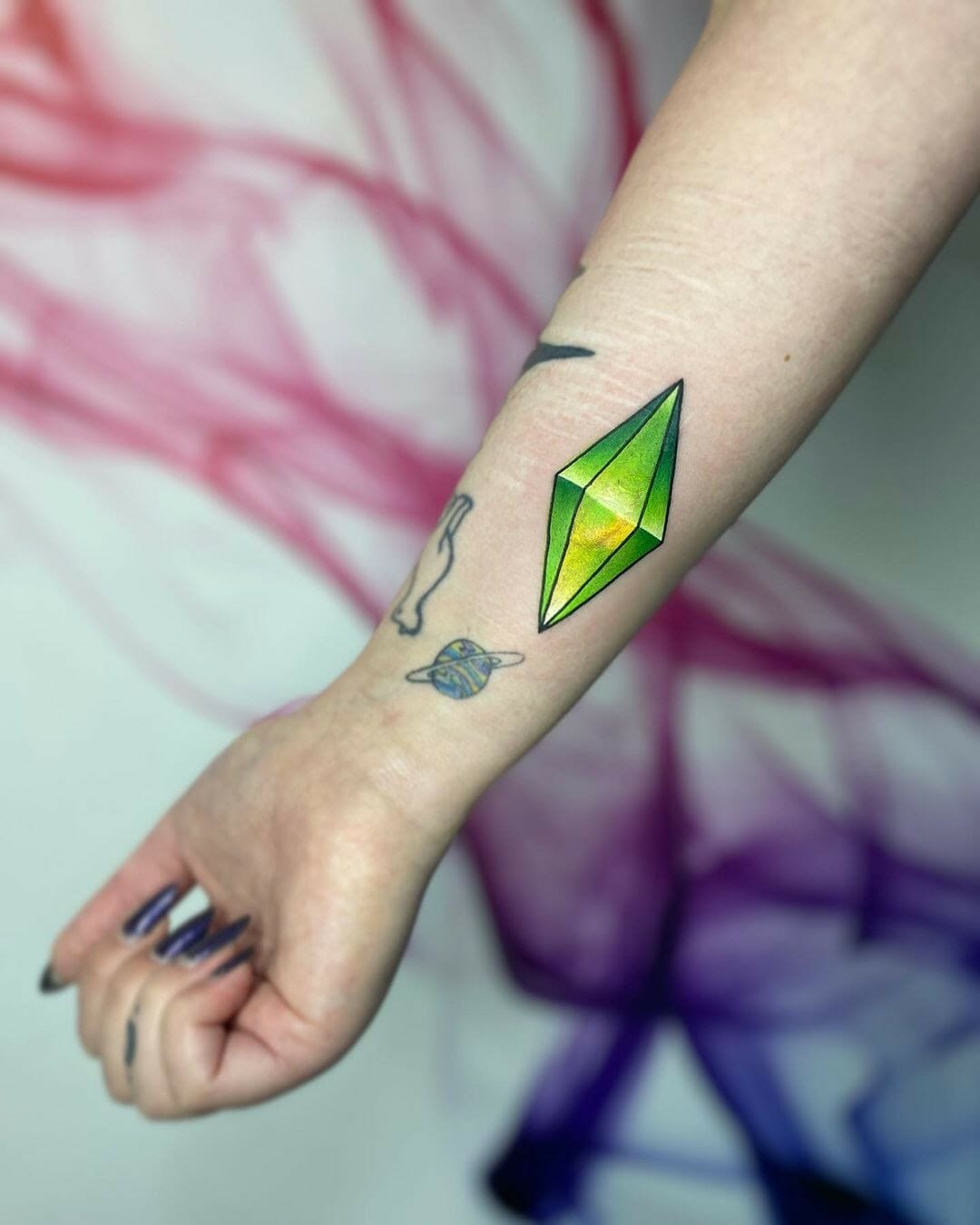 33 Diamond Tattoo Ideas For That Shine Of Yours - Psycho Tats
