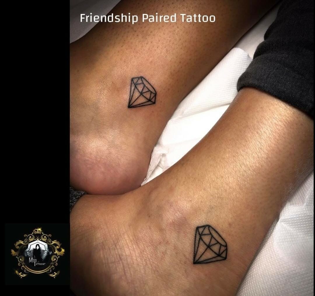 33 Diamond Tattoo Ideas For That Shine Of Yours - Psycho Tats