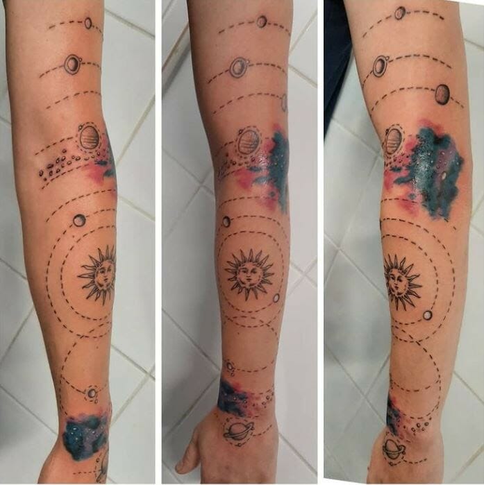 68 Out-of-This-World Galaxy Tattoos for Celestial Enthusiasts - Psycho Tats