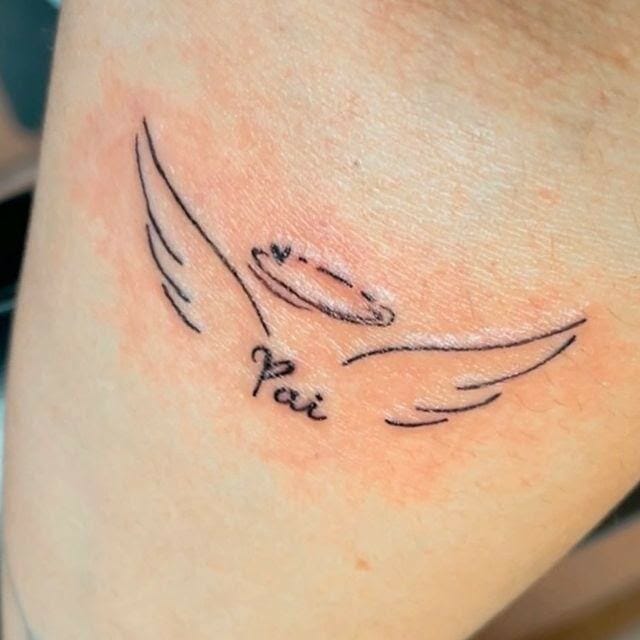 36 Heartfelt Tattoo Designs to Honor Your Dad- Forever Celebrating ...