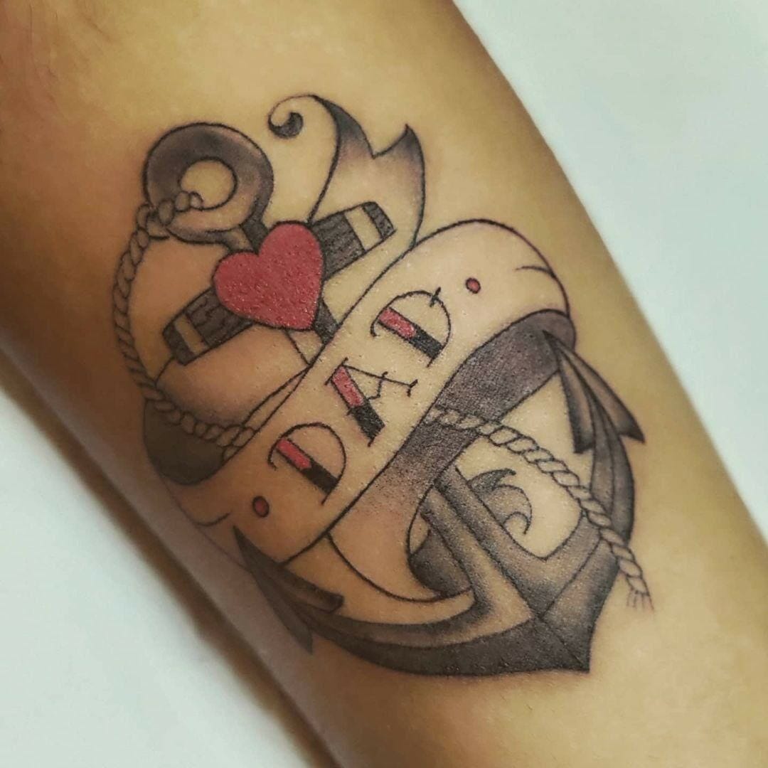 36 Heartfelt Tattoo Designs to Honor Your Dad- Forever Celebrating ...