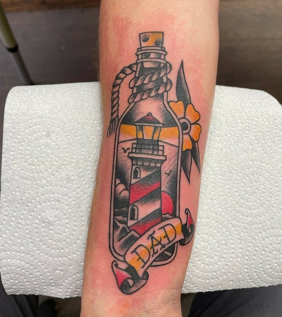36 Heartfelt Tattoo Designs to Honor Your Dad- Forever Celebrating ...