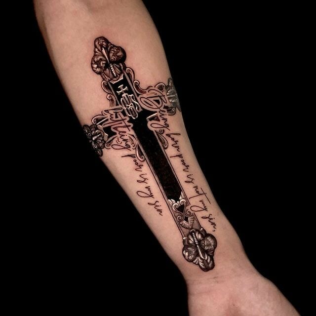 40 Subtle Small Cross Tattoo Designs: Timeless Charm - Psycho Tats