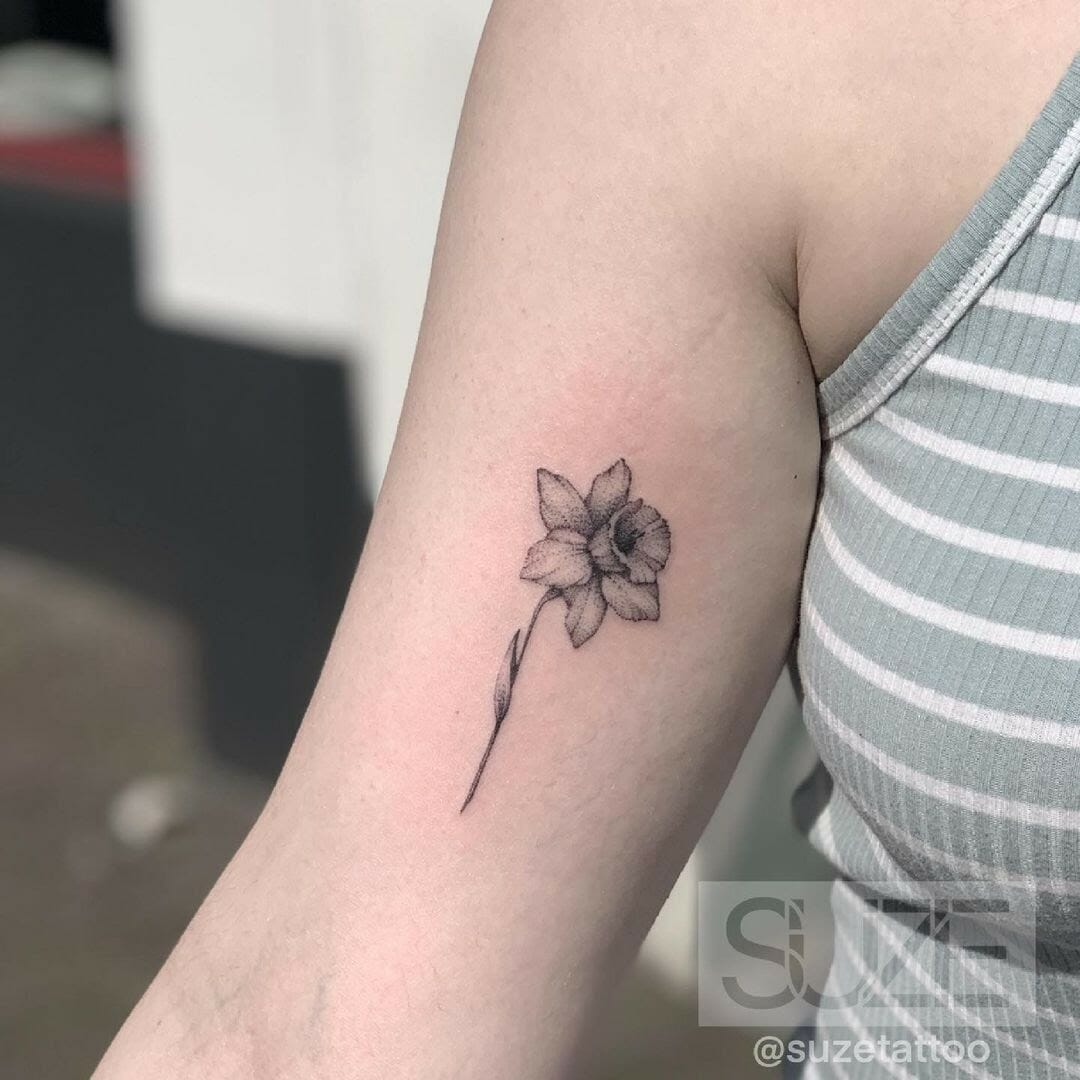 27+ March Birth Flower Tattoo Ideas to Brighten Your Skin Canvas ...