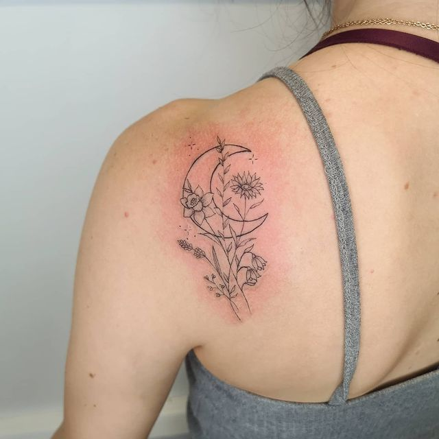 27+ March Birth Flower Tattoo Ideas to Brighten Your Skin Canvas ...