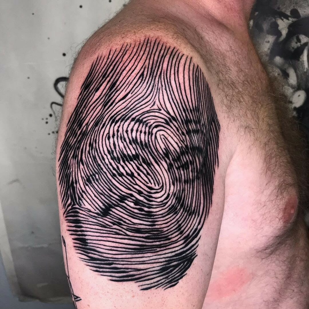 85 Fingerprint Tattoo- Preserving Memories and Identity - Psycho Tats