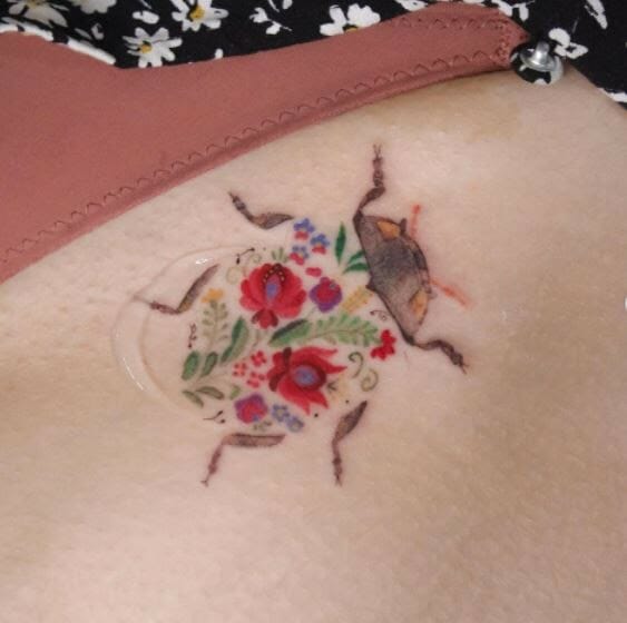 220 Ladybug Tattoo Designs to Bring Good Fortune to Your Skin - Psycho Tats