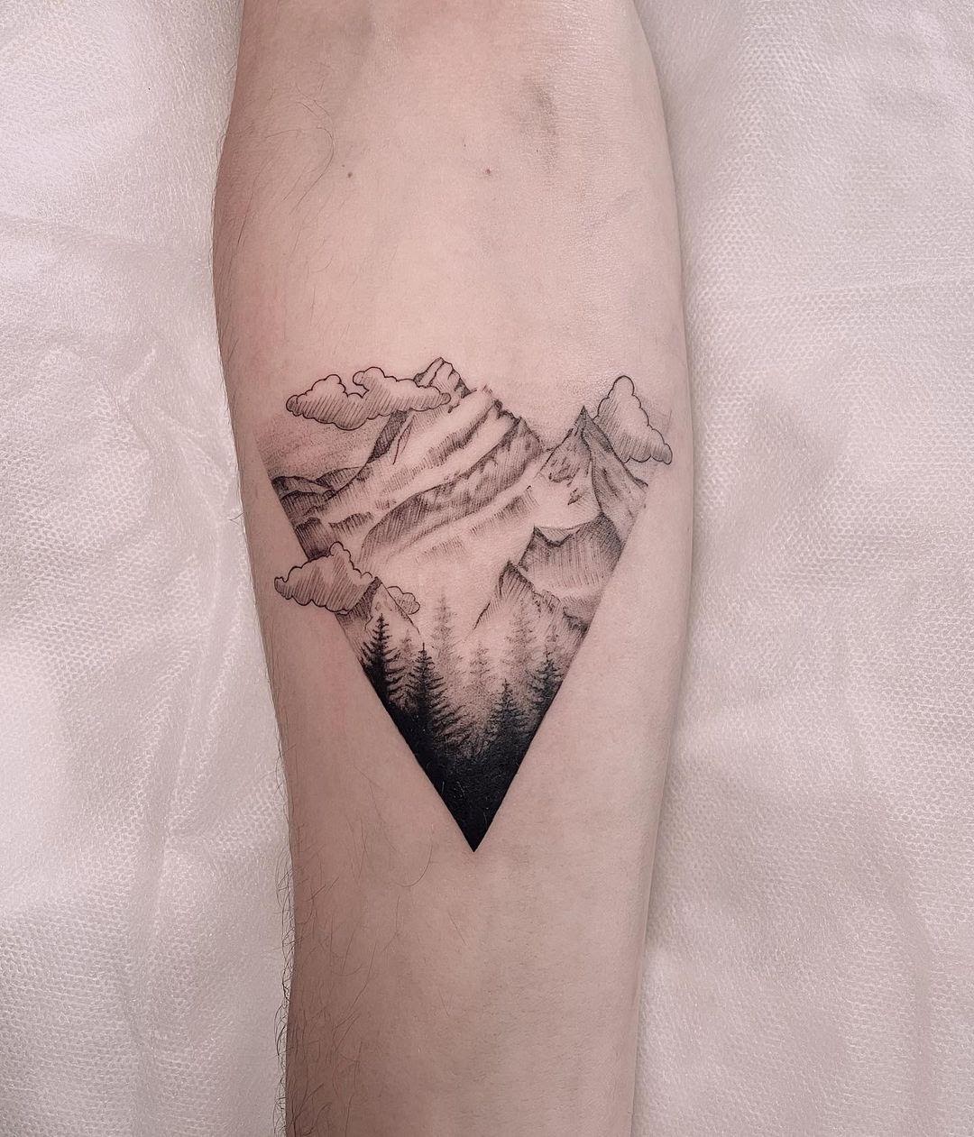 55 Mountain Tattoo Ideas That Can Help You Get That Perfect Tattoo ...