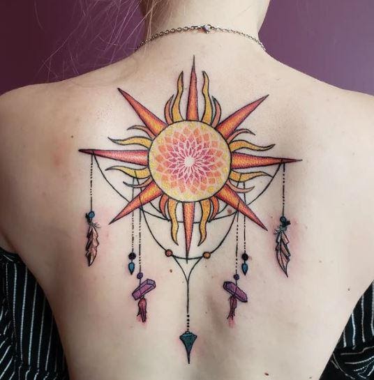 29 Radiant Sun Tattoo Designs Guaranteed To Make Your Day - Psycho Tats