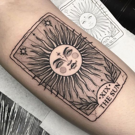 29 Radiant Sun Tattoo Designs Guaranteed To Make Your Day - Psycho Tats