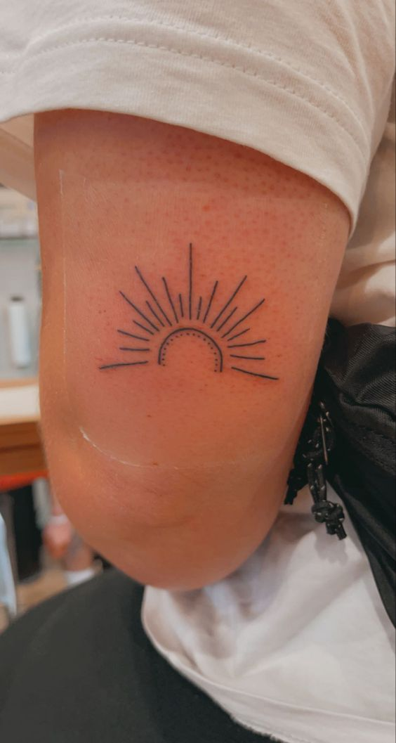29 Radiant Sun Tattoo Designs Guaranteed To Make Your Day - Psycho Tats