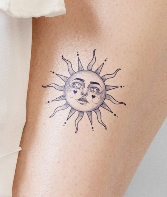 29 Radiant Sun Tattoo Designs Guaranteed To Make Your Day - Psycho Tats