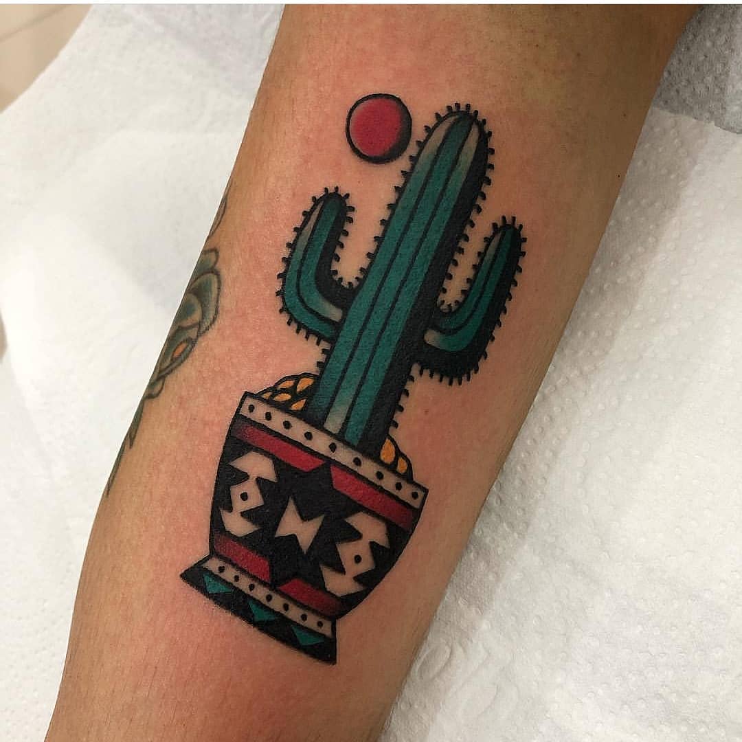 30 Coolest Prickly Perfect Cactus Tattoo Designs To Ever Exist - Psycho ...