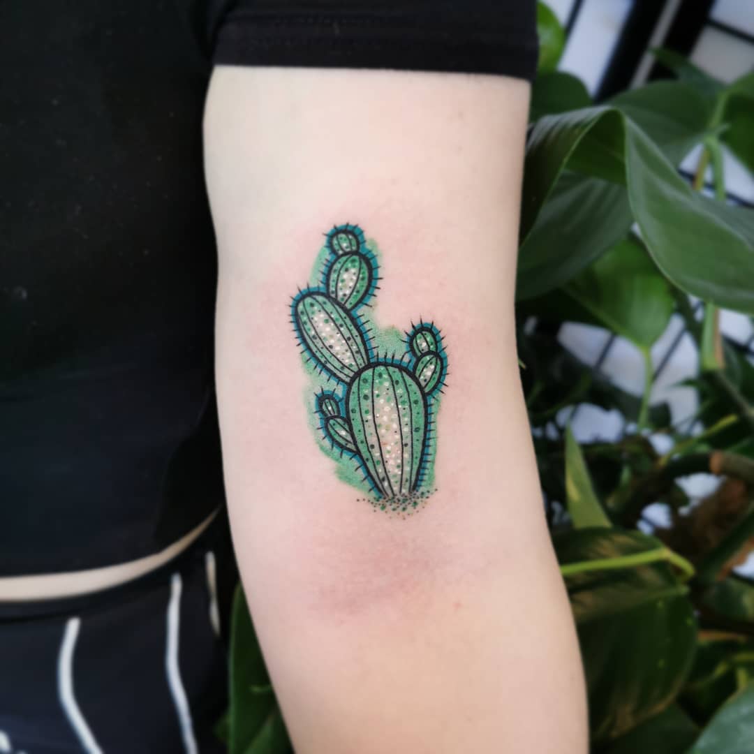 30 Coolest Prickly Perfect Cactus Tattoo Designs To Ever Exist - Psycho ...