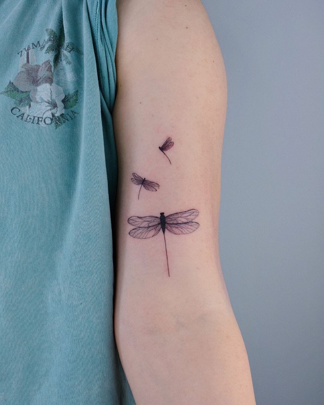 56 Artistic And Delicate Dragonfly Tattoo Ideas To Ink On The Body ...