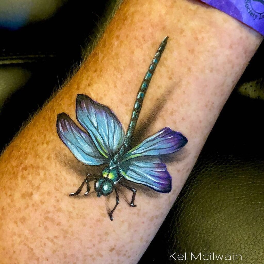 56 Artistic And Delicate Dragonfly Tattoo Ideas To Ink On The Body ...