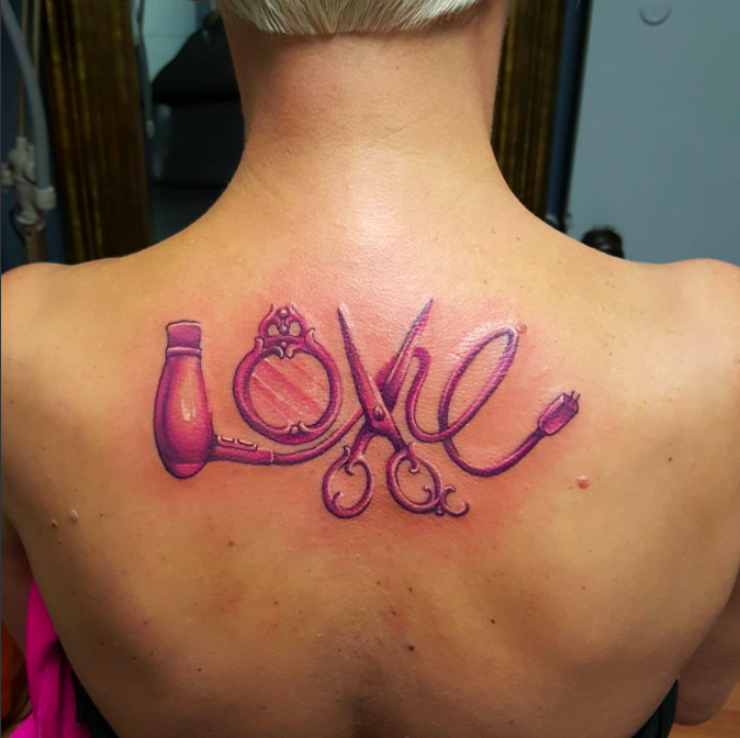 23 Amazing Hair Stylist Tattoo Styles And Ideas - Psycho Tats