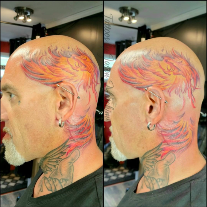 45 Amazing Head Tattoo Styles And Ideas - Psycho Tats