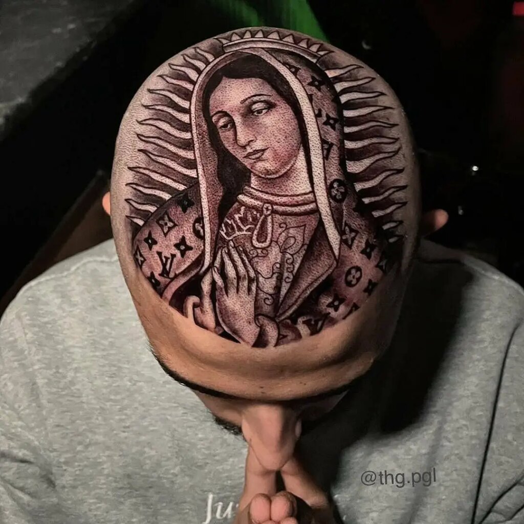 45 Amazing Head Tattoo Styles And Ideas - Psycho Tats