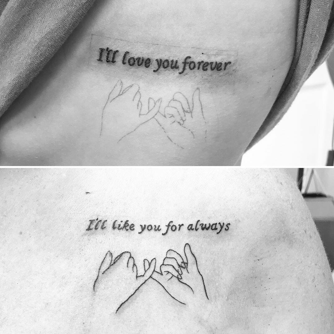 54 Favorite And Adorable Pinky Promise Tattoo Designs To Share - Psycho ...