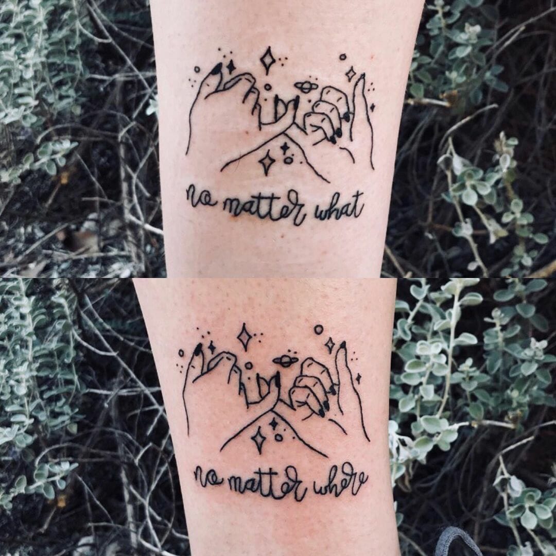 54 Favorite And Adorable Pinky Promise Tattoo Designs To Share - Psycho ...