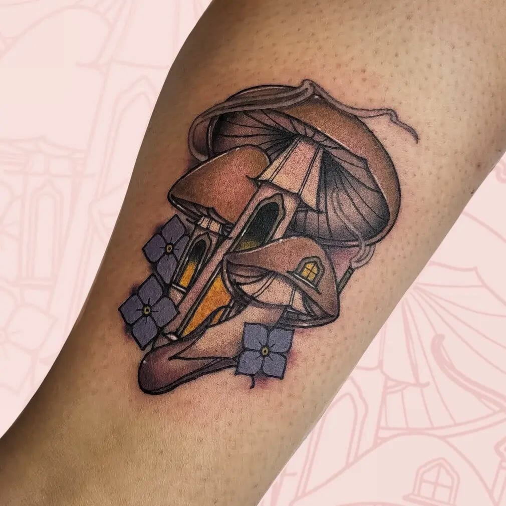 88 Amazing Mushroom Tattoo Design Ideas You Need To See - Psycho Tats