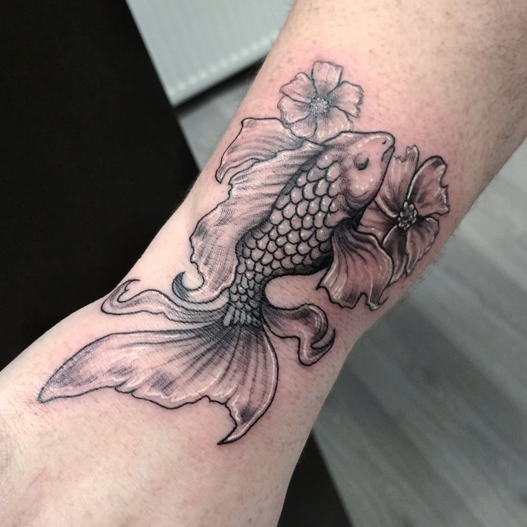 51 Fantastic Fish tattoo Ideas that Looks Amazing as Body Art - Psycho Tats