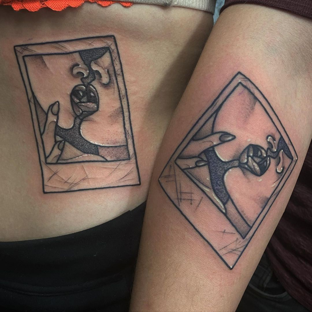30+ Inspiring Couple Tattoo Ideas To Make A Bold Impression - Psycho Tats