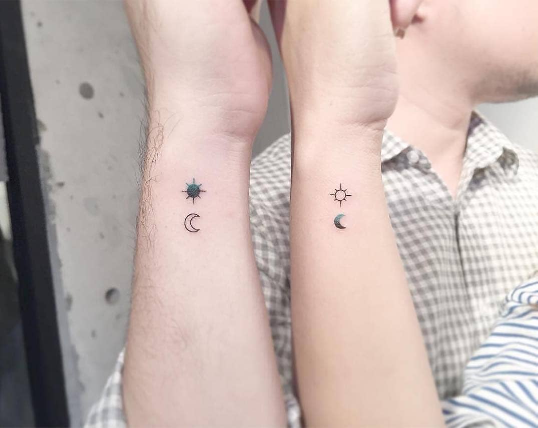 30+ Inspiring Couple Tattoo Ideas To Make A Bold Impression - Psycho Tats