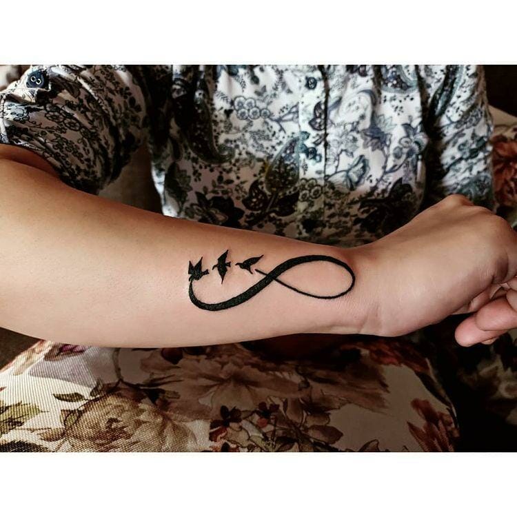 62 Incredible and Beautiful Infinity Tattoos Ideas and Design for Wrist ...