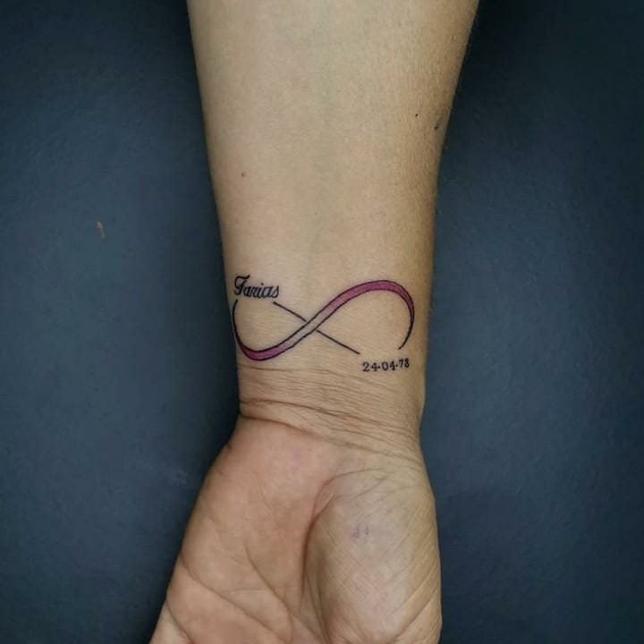 62 Incredible and Beautiful Infinity Tattoos Ideas and Design for Wrist ...