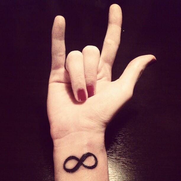62 Incredible and Beautiful Infinity Tattoos Ideas and Design for Wrist ...