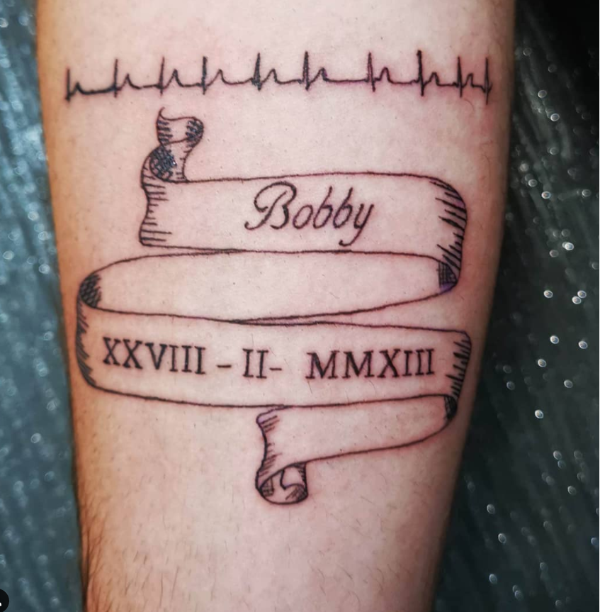 46 Great Scroll Tattoos Ideas and Design for Arm - Psycho Tats